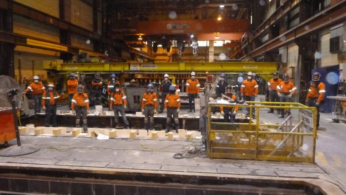 Project to Improve P155 Potlining — The Ingot