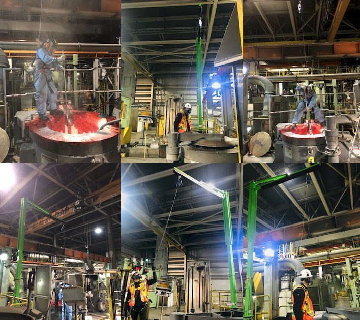 Implementation of a Jib System for Anode Rodding Work at Heights — The ...