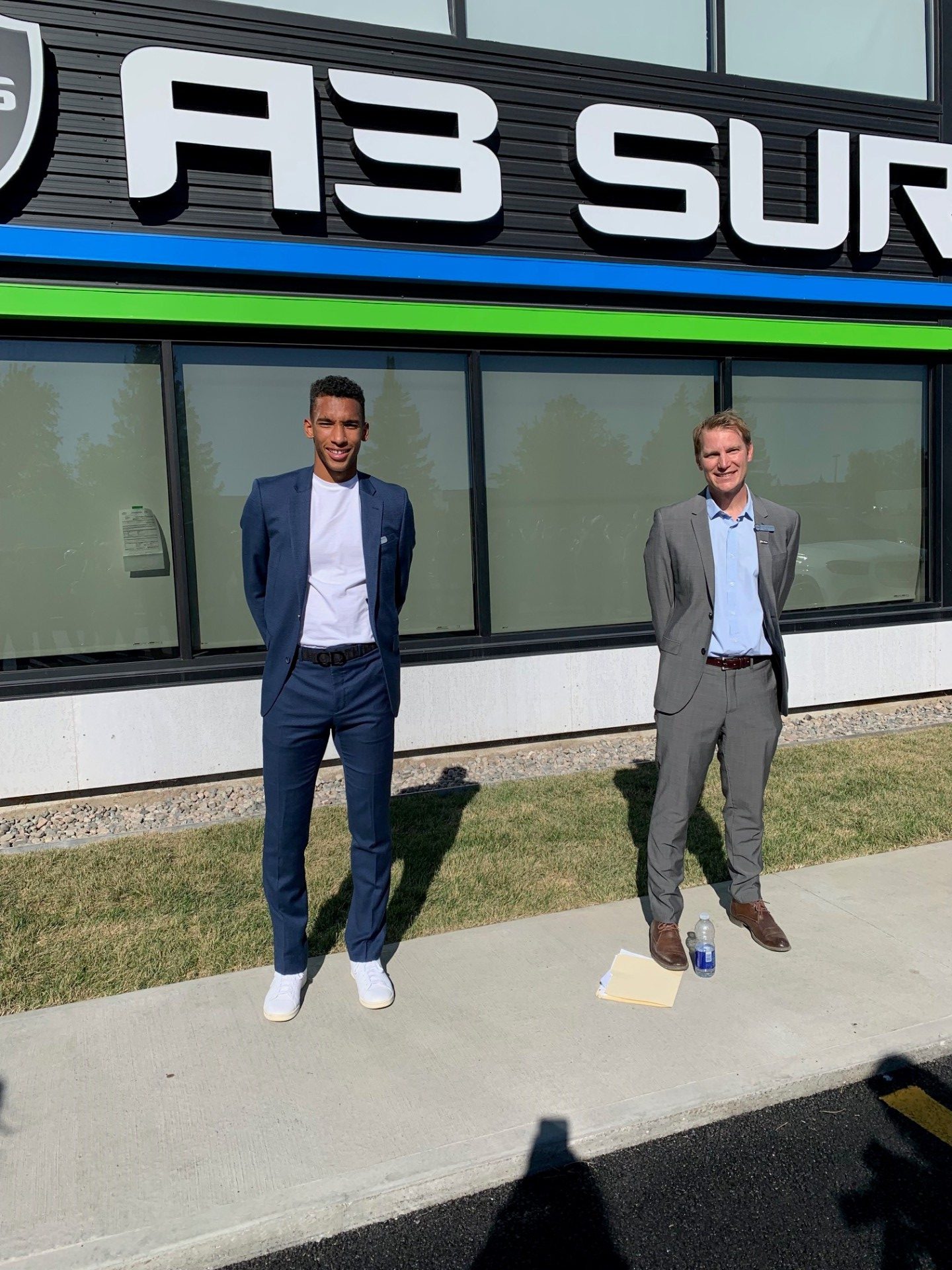 A3 Surfaces Opens its Plant with Félix Auger-Aliassime, its Official Ambassador — The Ingot