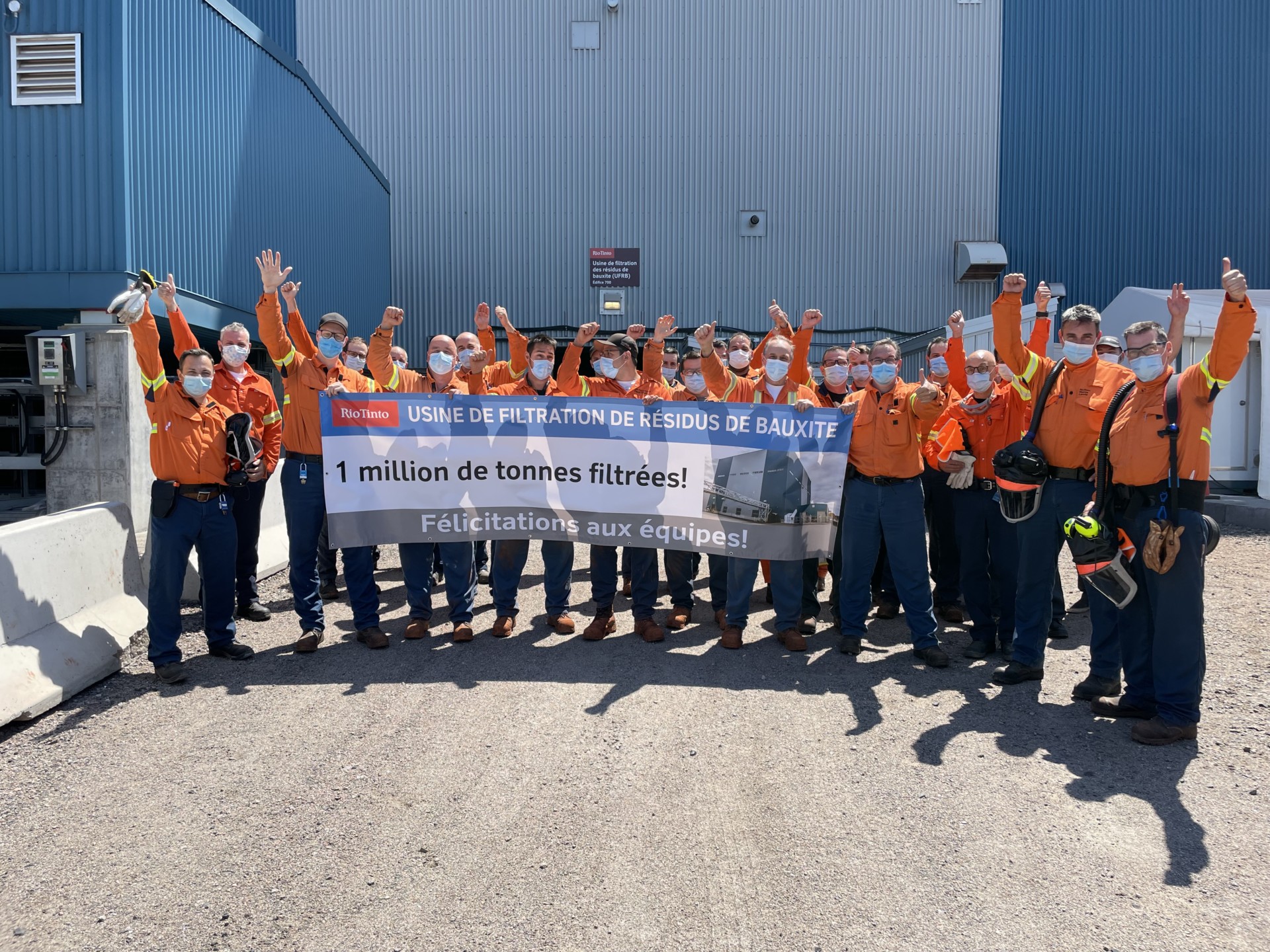 The Bauxite Residue Filtration Plant Reaches the One-Million-Tonne ...