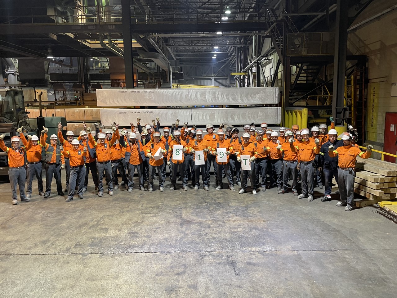 Record Ingot Production at Grande-Baie Works — The Ingot