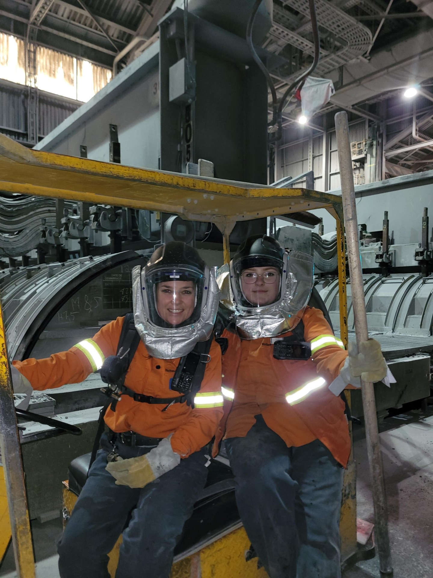 Two Women in Smelting Operations — The Ingot