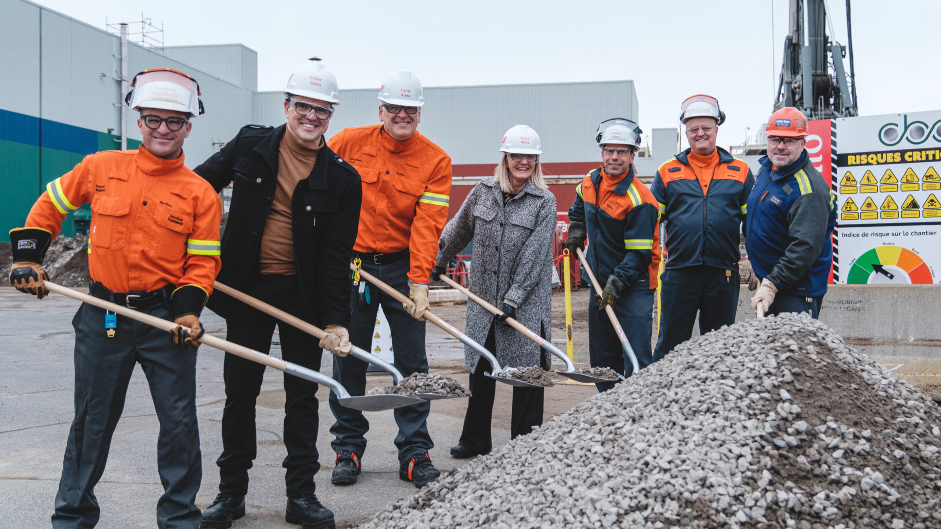 Official Groundbreaking for the Future Alma Works Billet Centre — The Ingot